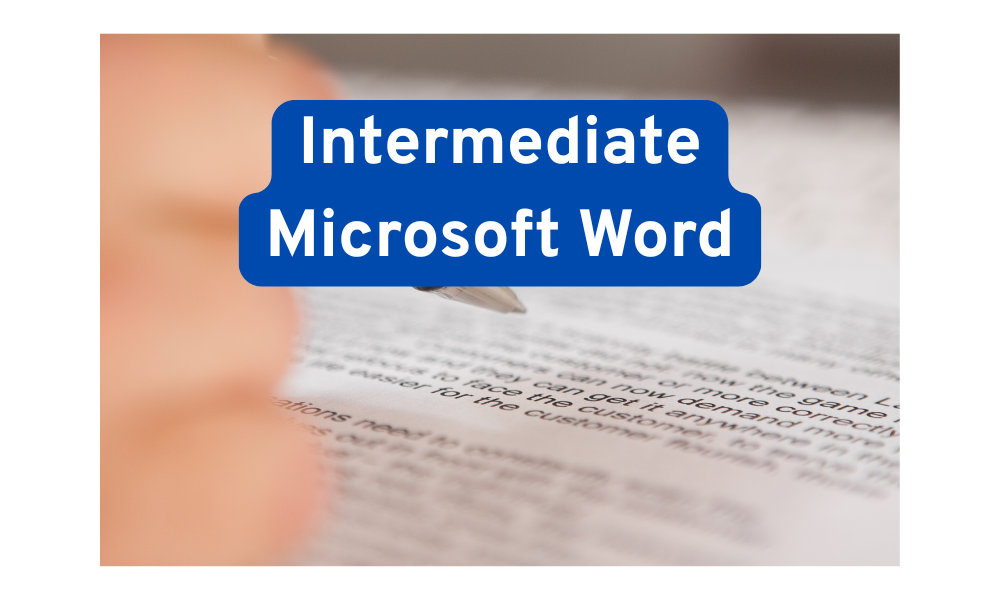 Intermediate Microsoft Word – Learn @ Limestone Coast Solutions